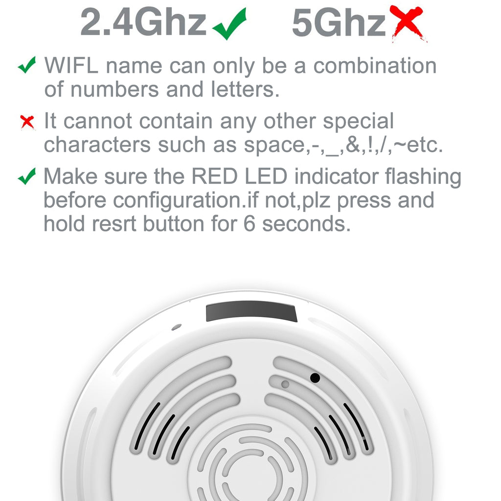 Dummy Smoke Detector 32Gb Included WiFi Motion Detection Hidden Survei ...